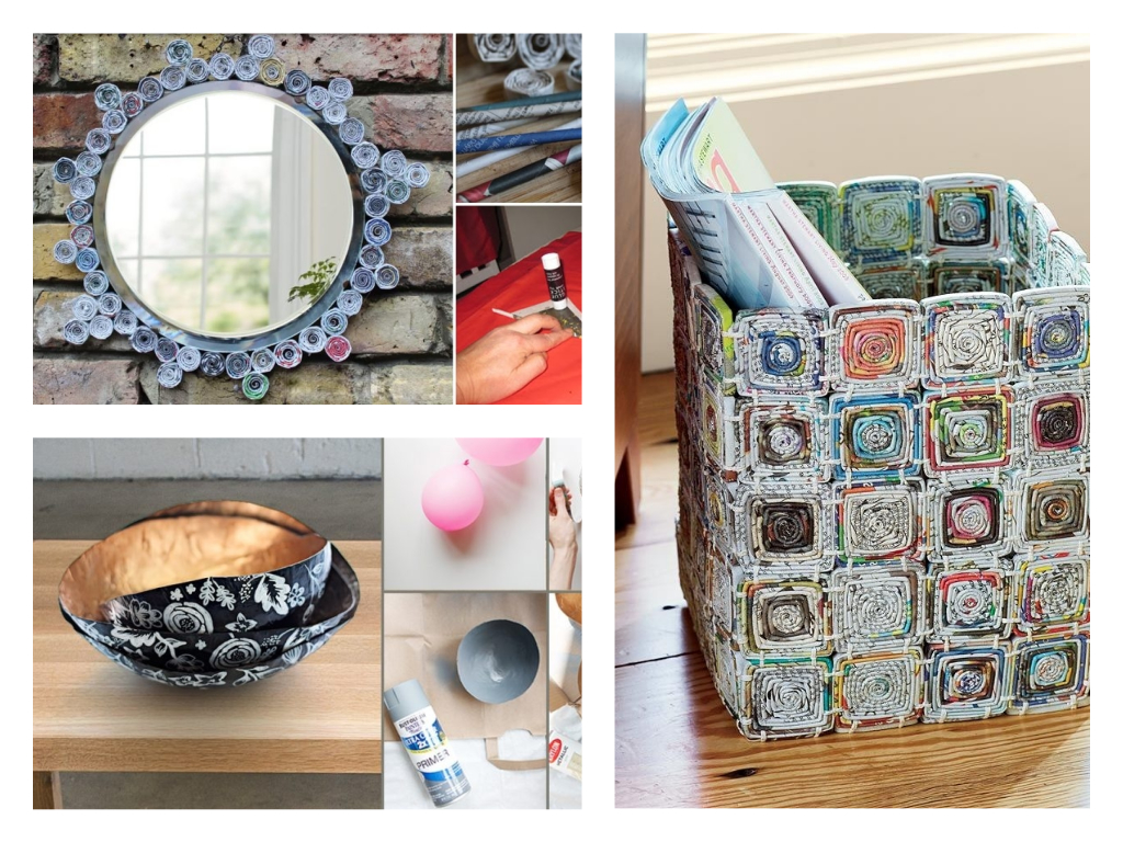 Stunning DIY Newspaper Ideas